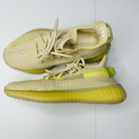 adidas | Shoes | Adidas Cream And Yellow Sneakers With Knit Upper And ...